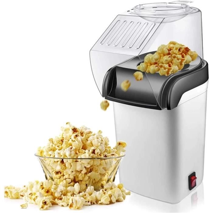 YEHEI Machine À Popper À Pop-Corn À Air, Machine-1200W À Pop-Corn À Air ...
