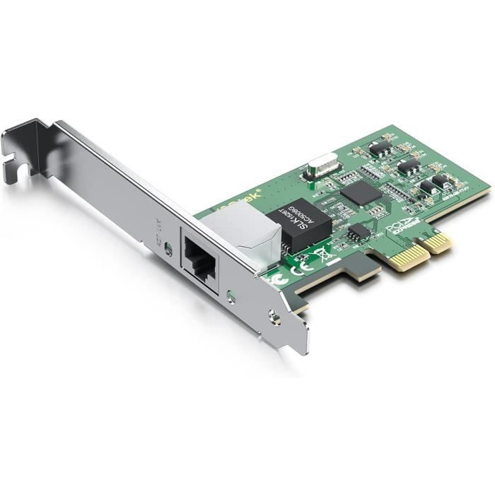 10Gtek Carte Réseau Desktop Gigabit PCIE pour Intel EXPI9301CT - 82574L ...