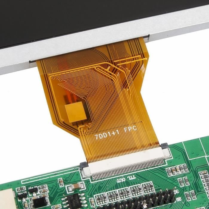 Ensemble complet-Écran d'affichage LCD pour Raspberry Pi, moniteur LCD ...