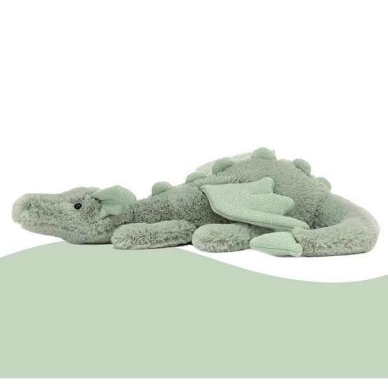 Peluche - JELLYCAT - Sage le dragon - Vert mentholé - Intérieur - Plush ...