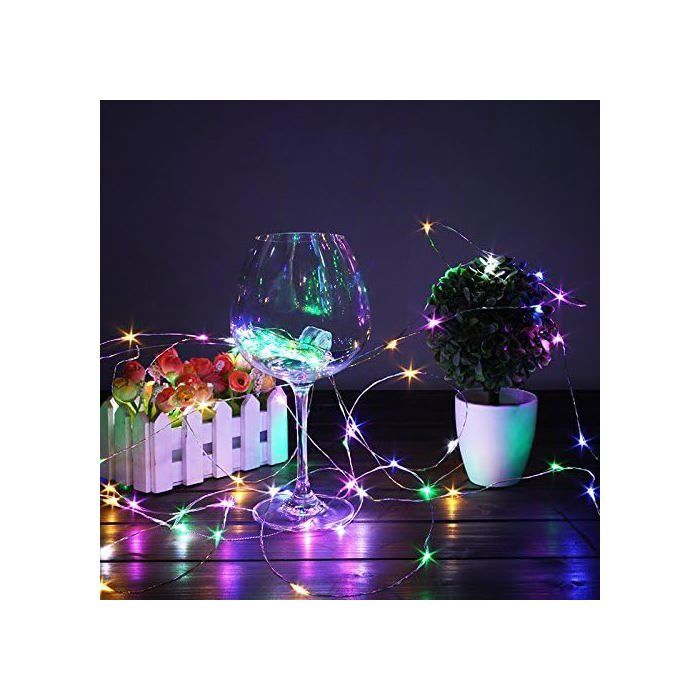 AICase 22 m 200 Solar String Lights, Waterproof Outdoor Solar Light, 8 ...