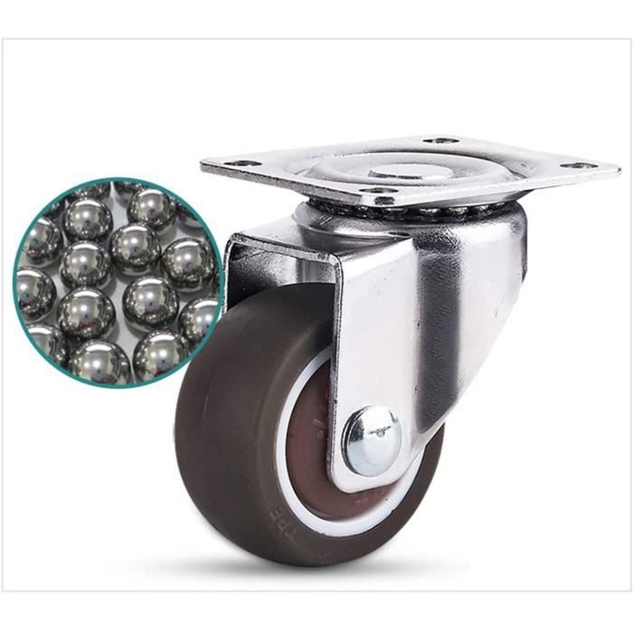 Roue pivotante en Caoutchouc, Roues Mobiles, Roues pivotantes pour ...