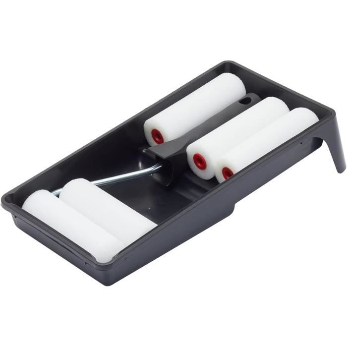 Lot de 7 Mini Rouleaux Mousse pour Peinture Aspect Brillant et Satiné ...