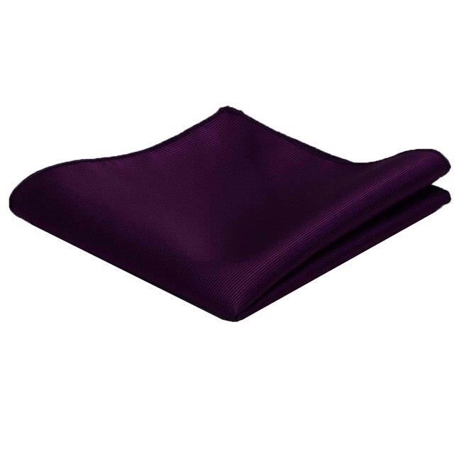 Mouchoir,09--Mouchoirs Classiques En Soie Pour Hommes, 25x25cm, Couleur ...