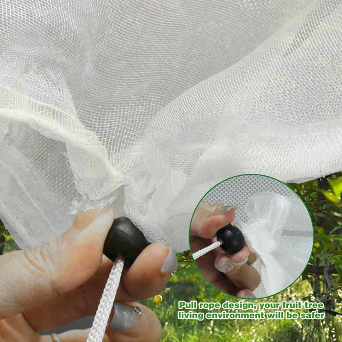Grand Sac de Filet Arbre fruitier,Filet Anti Oiseaux Filet Anti Insecte ...