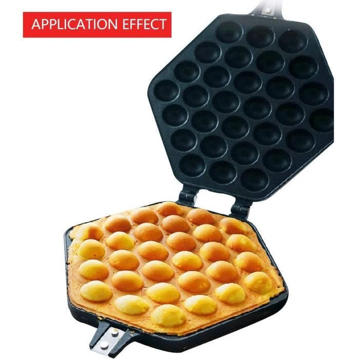 Gaufrier Gaufre, 2 Gaufres Rectangulaires, Température Réglable, Waffle ...