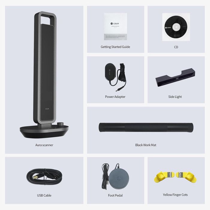 Aura Pro Scanner de livres portable 14 MP Scanner de documents Scanner ...