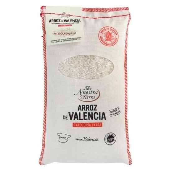Riz AOC valence pour paella sac 1kg - Cdiscount Au quotidien