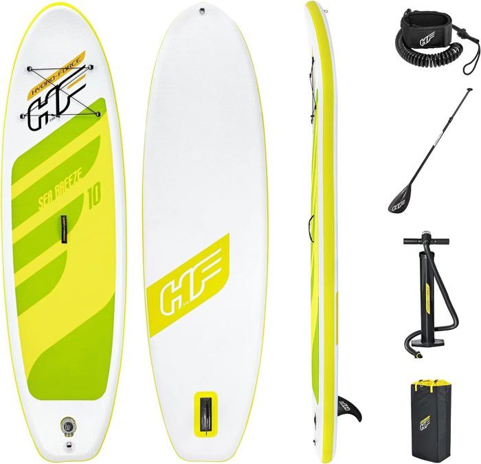 Hydro-Force Inflatable Sup, Stand Up Paddle Board with Pump, Backpack ...