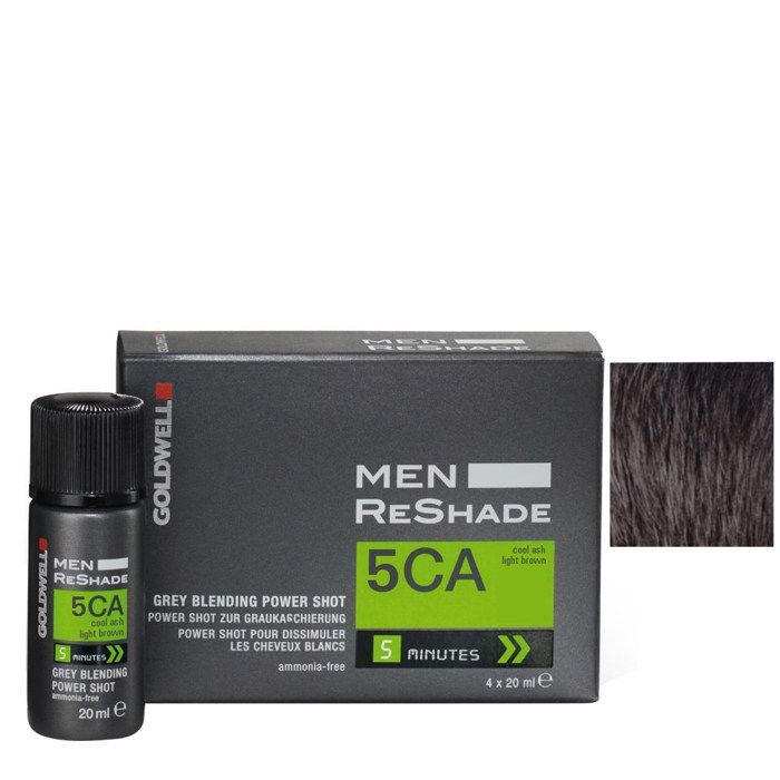 Goldwell Color men reshade 5CA Cendré Froid Brun Clair CFM 4x20ml ...