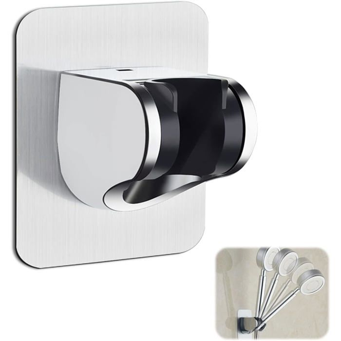 TRAHOO-Support Douche Sans Percage Colle- Support Pommeau de Douche ...