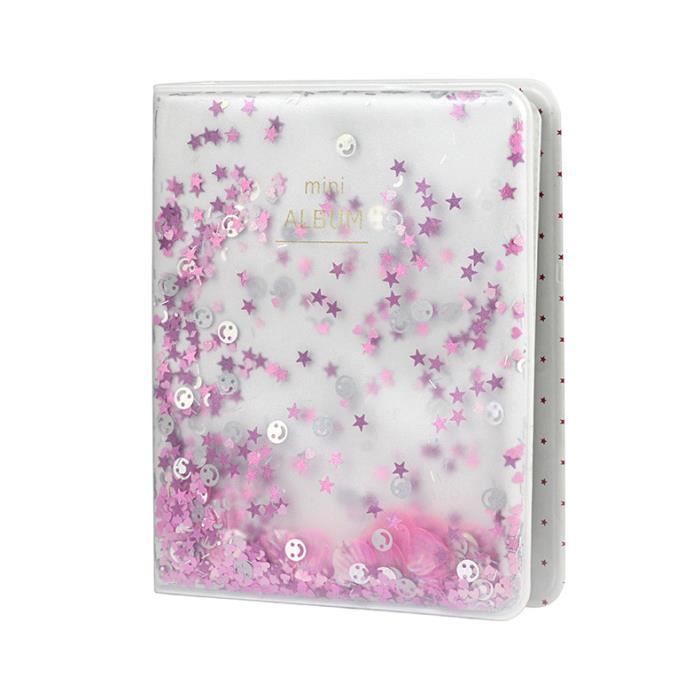 Rose-Mini Album de Films Photo de 3 pouces, 64 pochettes, perles de ...