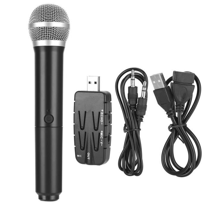Ashata Microphone USB Microphone d'Ordinateur sans Fil Intelligent ...