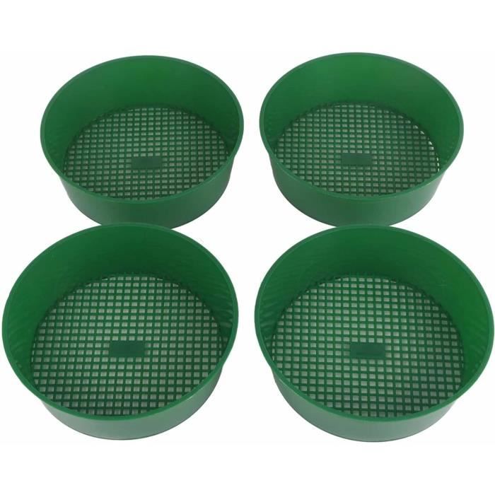 Tamis De Jardin - 4 Pièces - En Plastique - Rotatif - Pour Tamiser Le ...