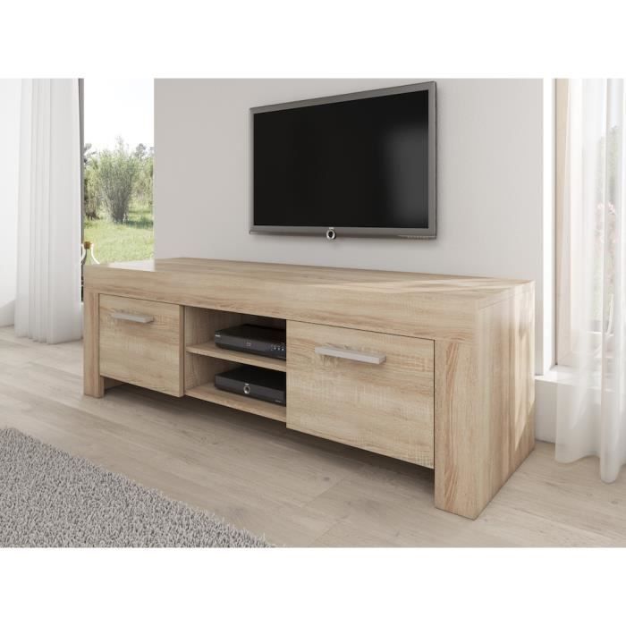 Meuble Tv Chene Clair