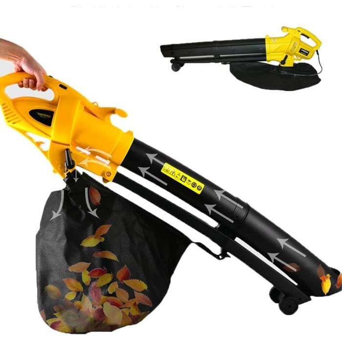 LIWI-Aspirateur à Feuilles Souffleur Jardin avec 6 Vitesses de ...