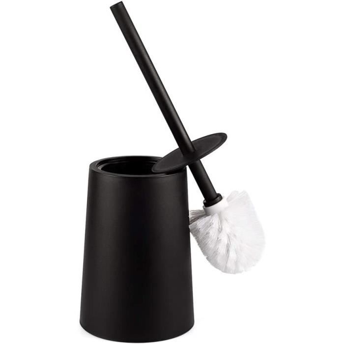 Santure e WC Gris Mat e Toilette Gris Balai Toilette WC avec Couvercle ...