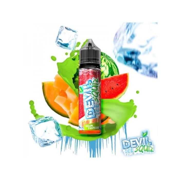 Melon Pastèque Ice 50ml Devil Squiz By Avap - 60ml (rempli à 50ml ...