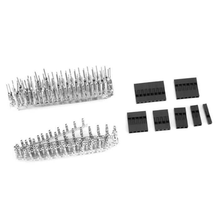 Cikonielf Wire Jumper Connector 310pcs 2.54mm Female and Male Pin ...