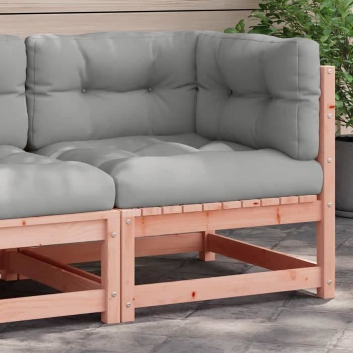 Canap D angle DIOCHE Bois Massif Douglas 4 Personnes Coussins Canap D angle DIOCHE Bois Massif Douglas 4 Personnes Coussins