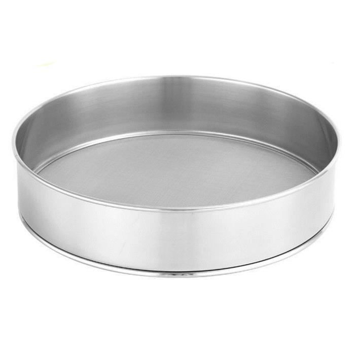 Tamiser la farine farine Tamiser en acier inoxydable Passoire net ...