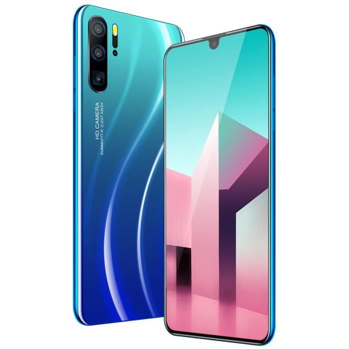 P36 PRO 6.3" Smartphone Android 9.1 1+16G - 10 core Téléphone - bleu ...