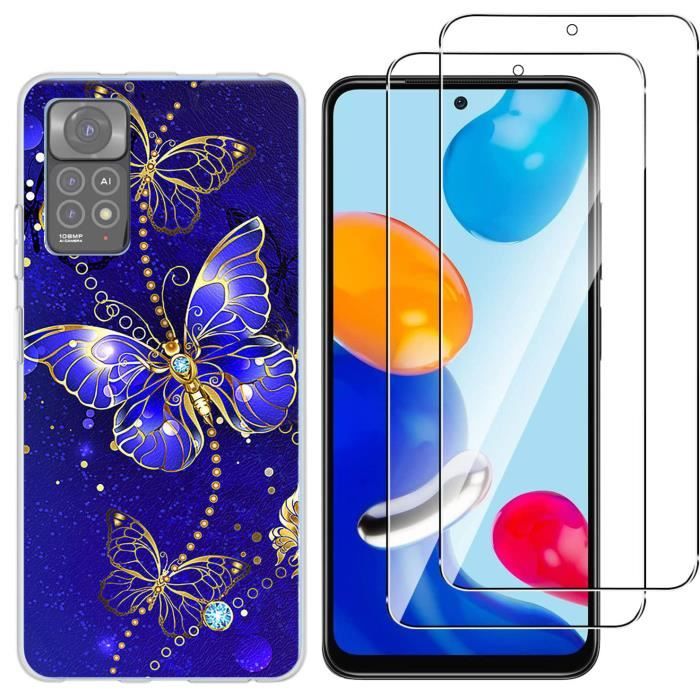 Coque Pour Xiaomi Redmi Note 11-Note 11S 6.43" case en TPU antichoc de ...