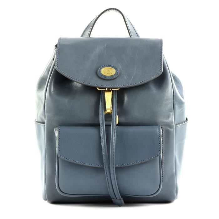 THE BRIDGE Story Donna Backpack M Ceruleo abb. Oro [236433] - sac à dos ...