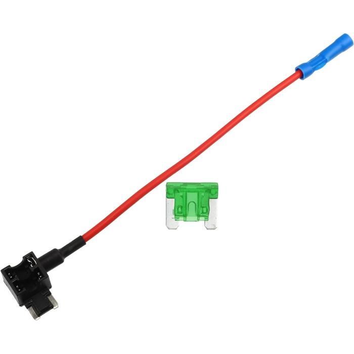 12V Standard Fusible Adaptateur Avec 1Pc 30A Lame Style Fusible ...