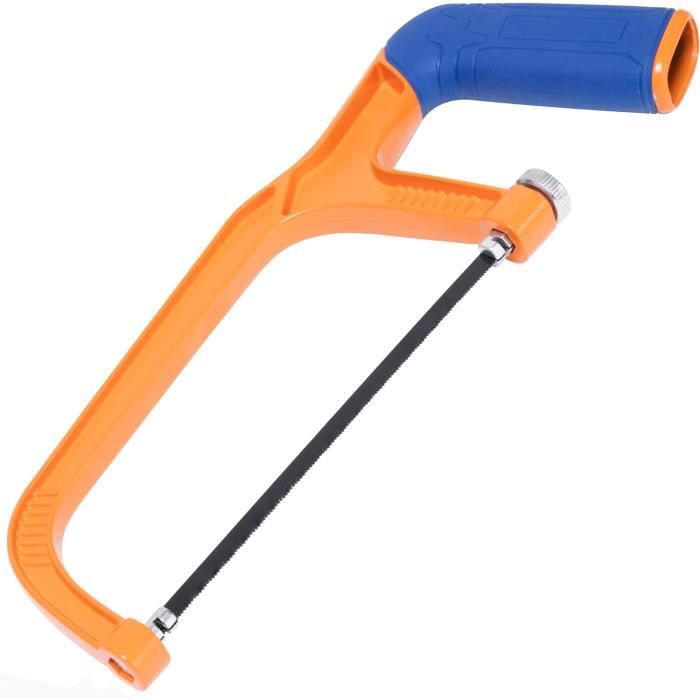 C68523 - Scie À Métaux Mini 140 Mm À Main - Scie Manuelle - Archet Lame ...