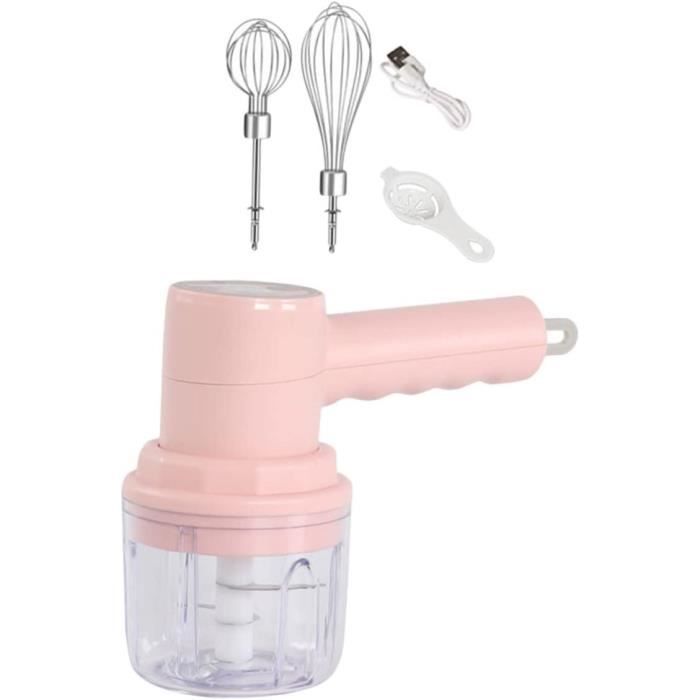 1 Jeu Pilon À Ail Électrique Mini Coupe-Ail Mini- Viande De Noix ...