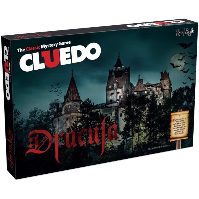Jeu de détective Cluedo Dracula UK version anglaise - Cdiscount Jeux - Jouets