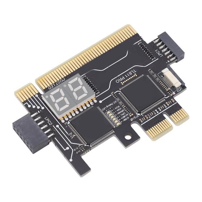 YOSOO Carte de Diagnostic pour Carte Mere TL611 Pro PC VC Debug Kit Carte Mere SATA LED ...