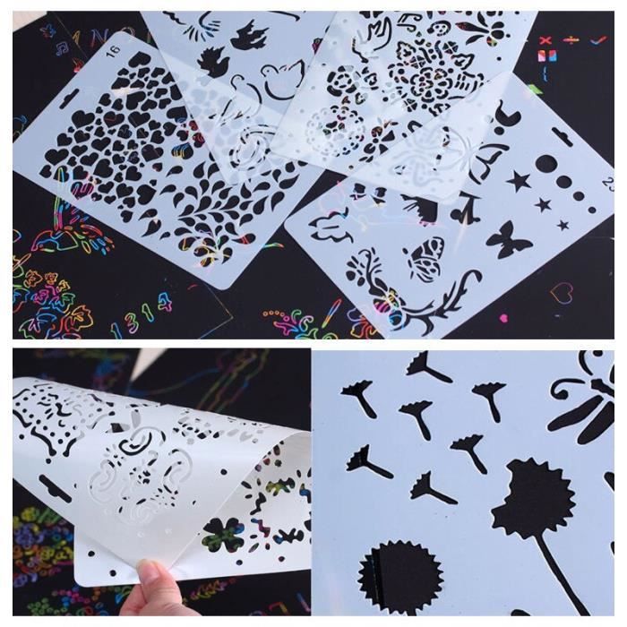 Dessin - Graphisme,Peinture à pochoir,modèle de jouet DIY pour enfant ...
