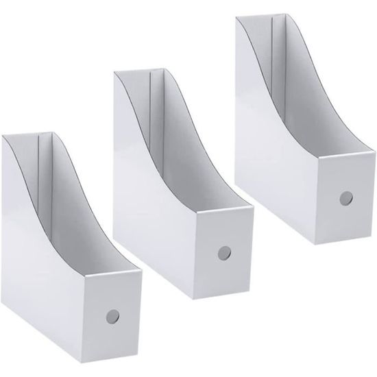 3 Pièces Bureau Rack De Stockage Porte-Revues Porte-Dossier De Table ...