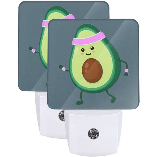 Lot De 2 Veilleuses Led À Brancher Avec Capteur Du Crépuscule À L'Aube Veilleuse Marche-Arrêt ...