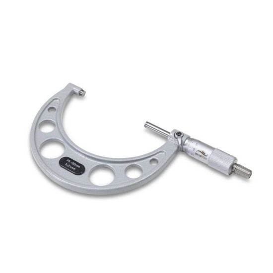 Micrometre Professionnel 75-100 Mm, Micromètre Centésimal, Précision ...