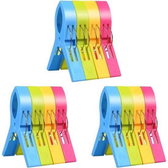 Pinces À Linge, Pinces Serviette Plage, Clip De Brise-Vent, Durable ...