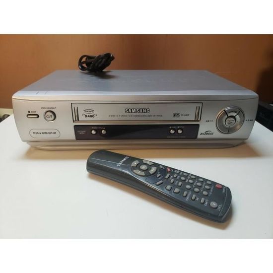 MAGNETOSCOPE SAMSUNG SV-640F LECTEUR ENREGISTREUR K7 CASSETTE VIDEO VHS VCR - Cdiscount TV Son Photo