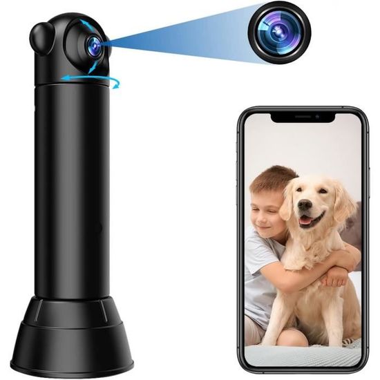 Caméra Espion WiFi,Mini Caméra Cachée HD 1080P Surveillance sans Fil ...
