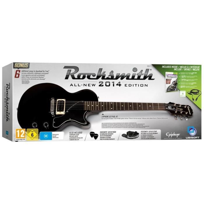 ROCKSMITH 2 + GUITARE - Jeu console XBOX 360 - Cdiscount Jeux vidéo