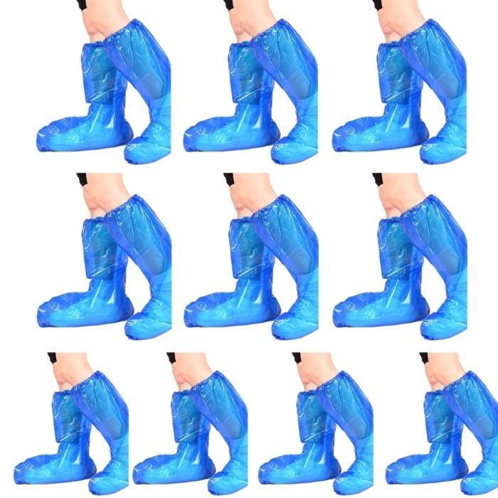 Couvre-pied,Couvre-bottes imperméables jetables pour adultes enfants,10 ...
