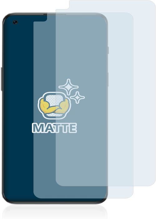 Protection Ecran Anti-Reflet pour OnePlus Nord 2T 5G 2 Pièces - Film ...