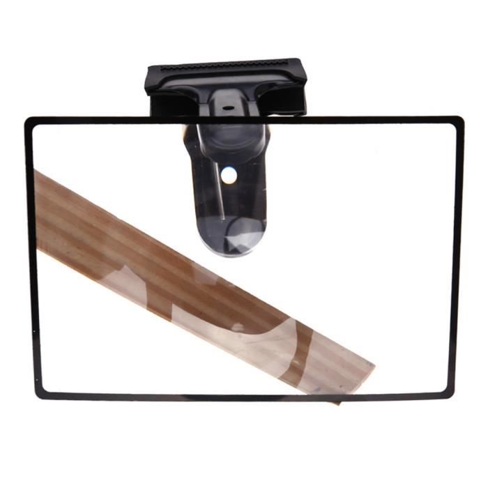 Loupe transparente en PVC X3 grossissement de Page de livre 180x120mm ...