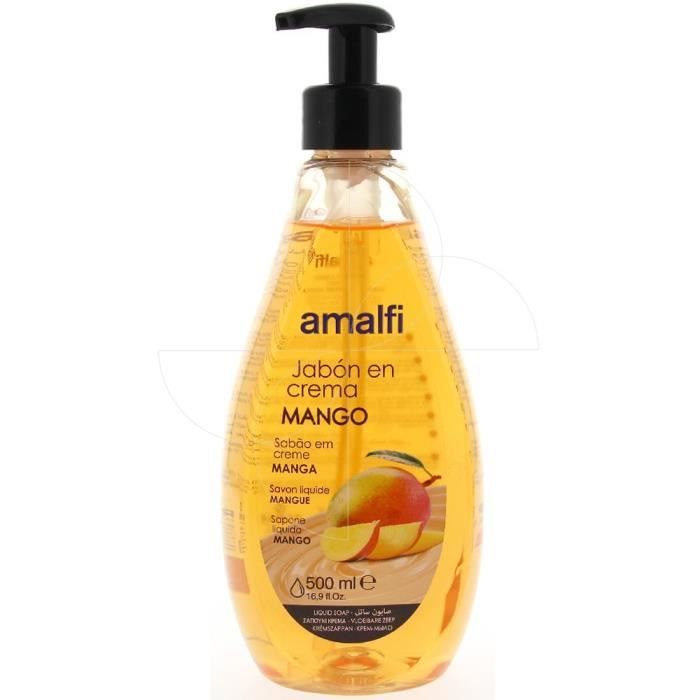 Amalfi - Savon liquide mains Mangue - 500ml - Cdiscount Au quotidien