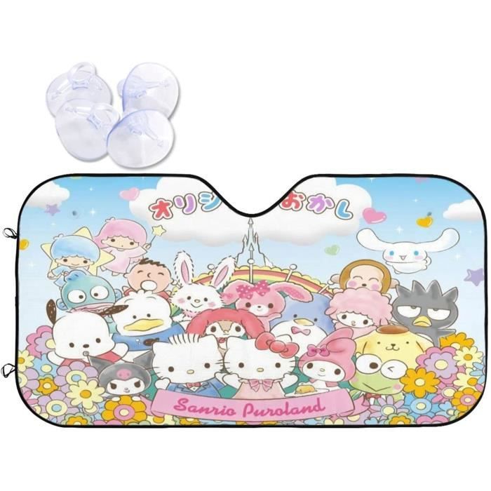Hello Kitty Pare-soleil de voiture UV pour pare-brise de voiture ...