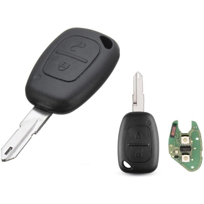 Clé électronique Vierge Compatible Renault KANGOO Master Traffic ...