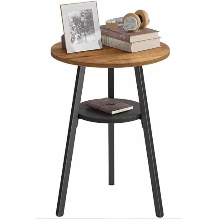 Petite Table D'Appoint Moderne En Bois Pour Salon, Chambre À Coucher ...