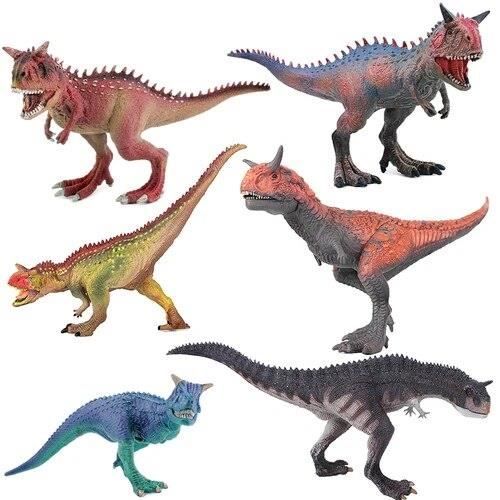 DFGHF 6 pièces - Nouveau modèle de dinosaure et de carnosaure de ...