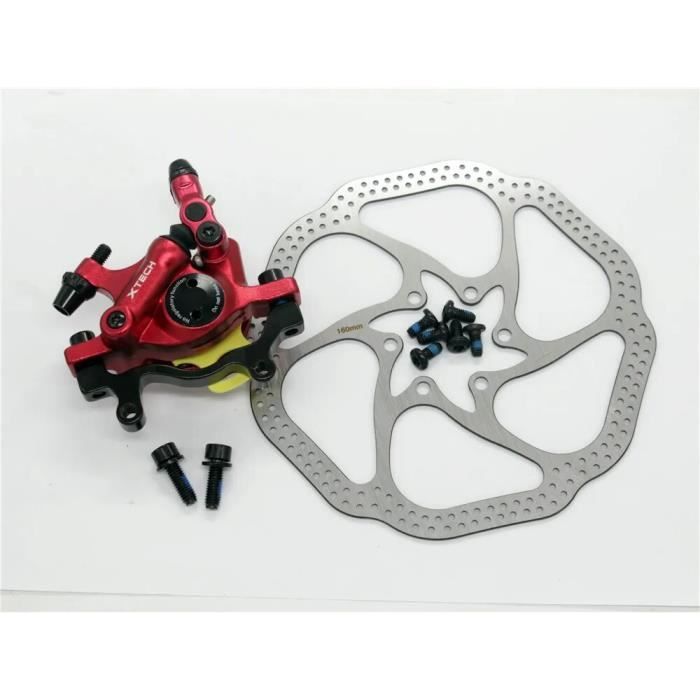 Frein VTT - Zoom - HB-100 - Hydraulique - Rouge - Piston à disque ...